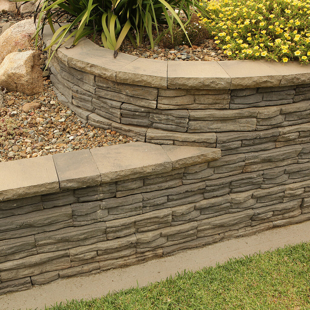 Natural Impressions® Flagstone Retaining Wall Blocks | Adbri Masonry